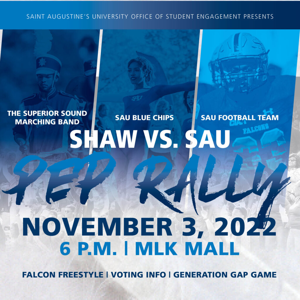 2022-Pep-Rally-IG-Flyer - Saint Augustine's University